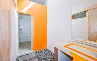 Quarto casal luxo | Terraço/pátio