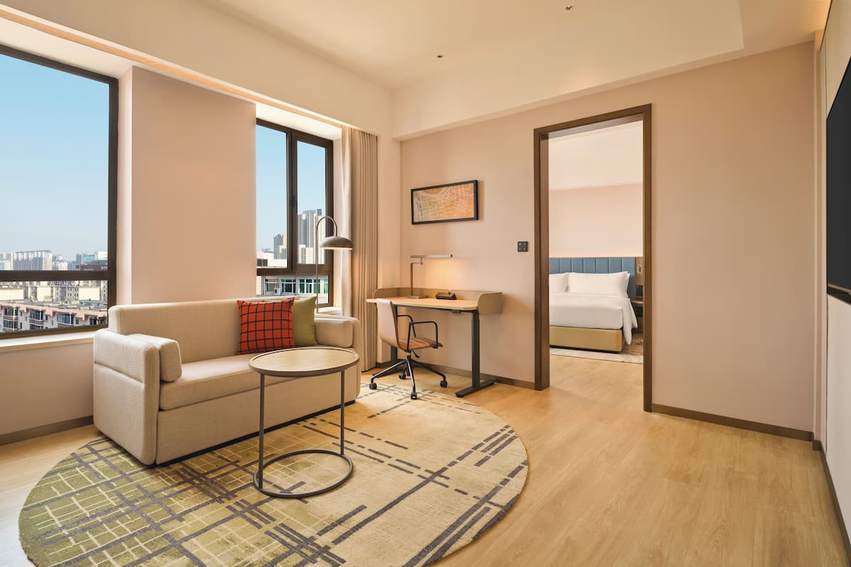 Suite Deluxe, 1 cama king-size | Internet com fios grátis