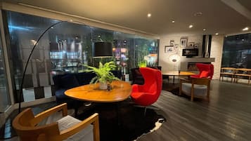 Sala de estar do lobby