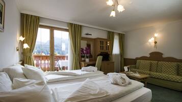 1 quarto, edredões de penas, minibar, cofre no quarto