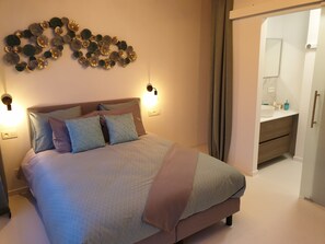 Suite Júnior | 1 quarto, lençóis de algodão egípcio, roupa de alta qualidade 