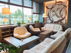 Sala de estar do lobby