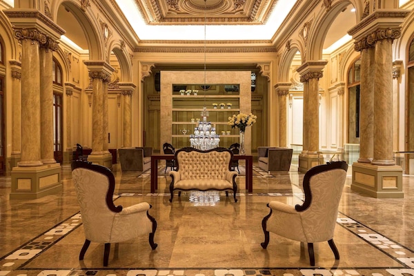 Sala de estar do lobby