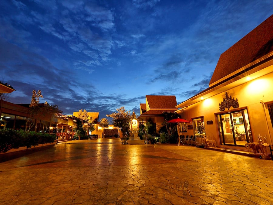 Terrenos do alojamento