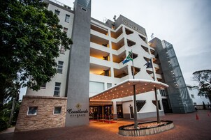 Entrada do alojamento