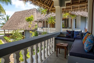 Quarto Duplo Standard, vista para o mar | Varanda