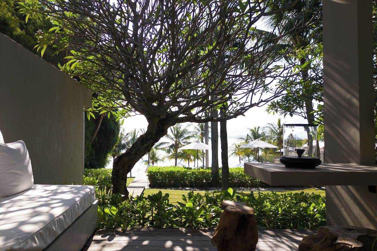 Suíte superluxo, vista para o oceano (Lodge Suite) | 1 quarto, roupas de cama premium, frigobar, cofres nos quartos