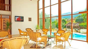 Sala de estar do lobby