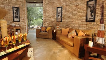 Sala de estar do lobby