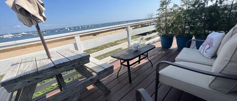 Loft Deluxe, vista para o oceano | Terraço/pátio interior