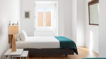 Apartamento, 2 quartos | 1 quarto, roupas de cama premium