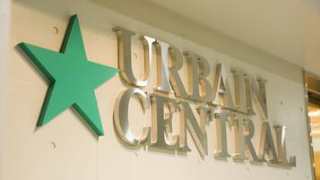 Entrada do alojamento