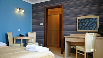1 quarto, roupa hipoalergénica, com decoração personalizada