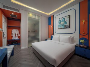 Quarto (St. Augustine) | Roupa de alta qualidade, minibar, cofre no quarto