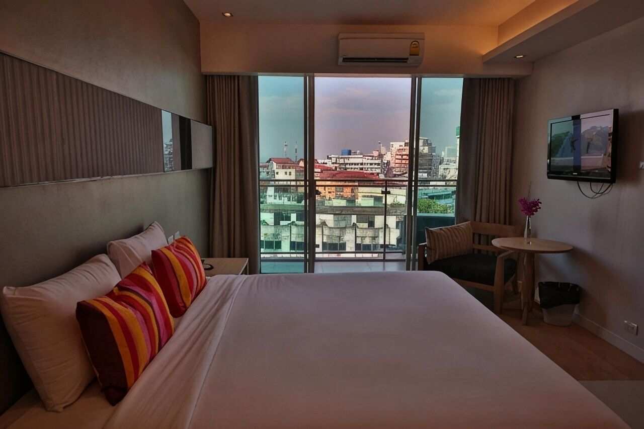 1 quarto, roupa de alta qualidade, minibar, cofre no quarto 