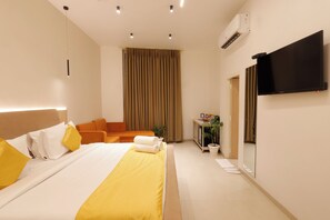 Quarto Premier, 1 cama king-size | 1 quarto, roupa de alta qualidade, cofre no quarto 