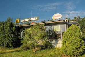 Café da manhã, almoço e jantar