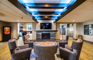 Sala de estar do lobby