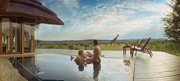 Suíte superluxo, 1 cama King | Terraço/pátio