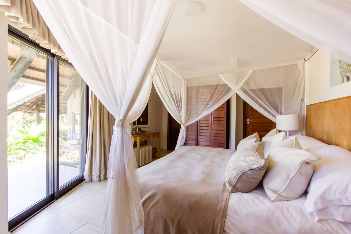 Quarto Lodge (2) | 1 quarto, roupa de alta qualidade, camas de colchão Tempur-Pedic