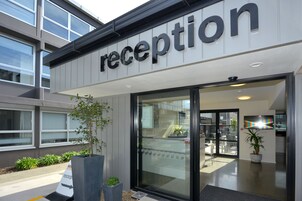 Entrada do alojamento