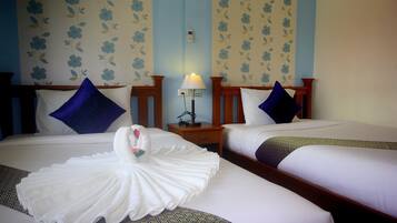 Standard Twin Bed | Minibar, secretária, ferro/tábua de engomar, camas desdobráveis