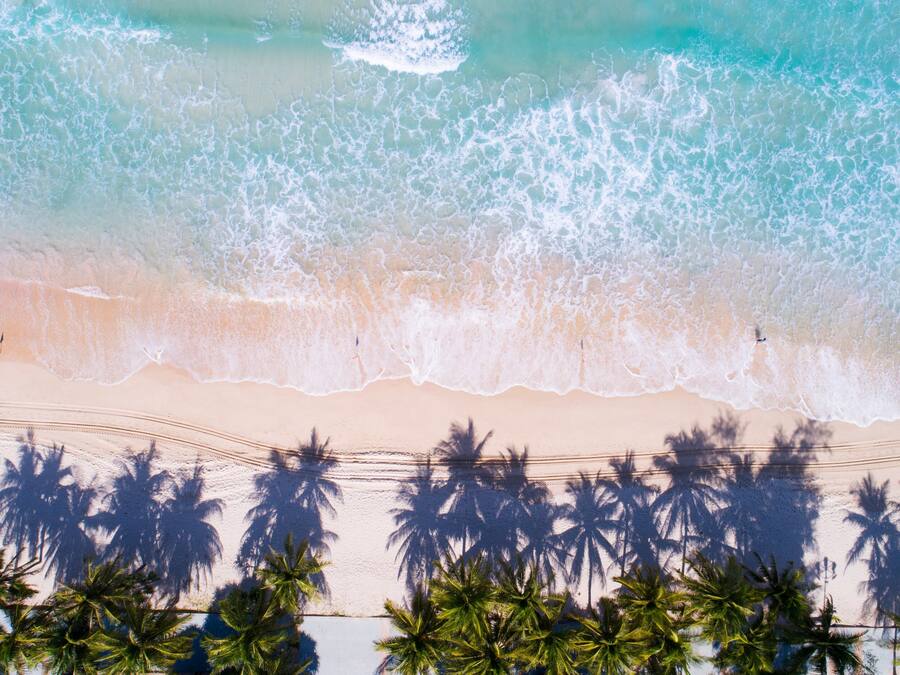 Perto da praia