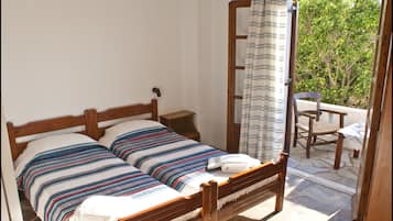 Apartamento, 1 quarto | 1 quarto, camas de colchão pillowtop, cofre no quarto
