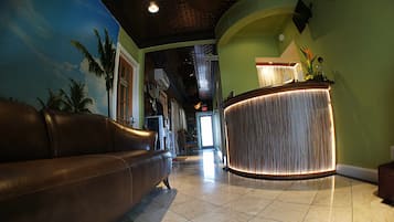 Lounge no saguão