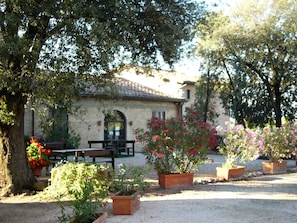 Fachada da propriedade