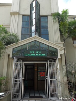 Entrada do alojamento