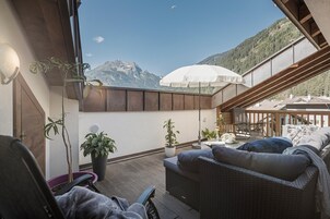 Penthouse Executiva, 4 quartos, sauna (Private Spa, rooftop Terrace) | Terraço/pátio interior