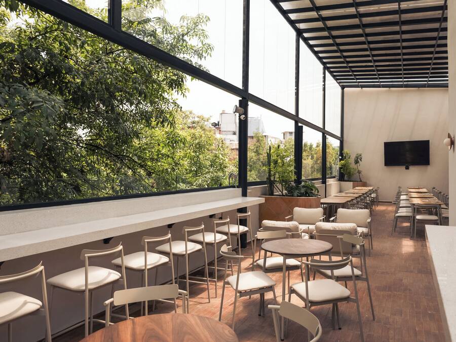 Terraço na cobertura