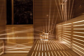 Sala(s) para tratamentos a casais, sauna, banho turco, hammam 