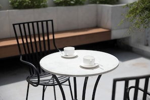 Vista para o campo desde o alojamento