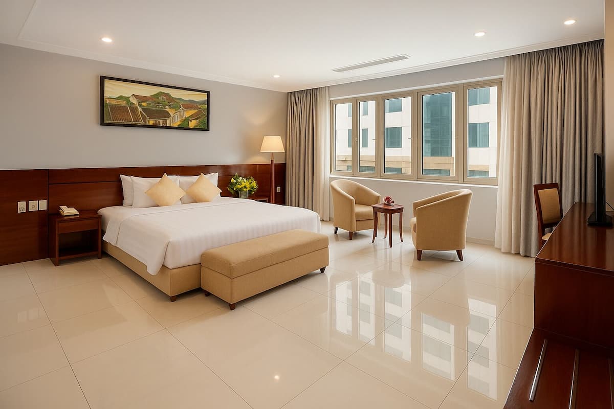 Suite, 1 cama king-size, Vista para a cidade | Vista para a cidade