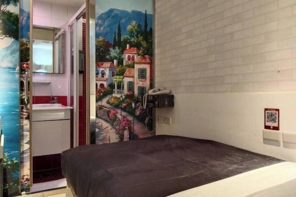 1 quarto, roupas de cama premium, individualmente decorados