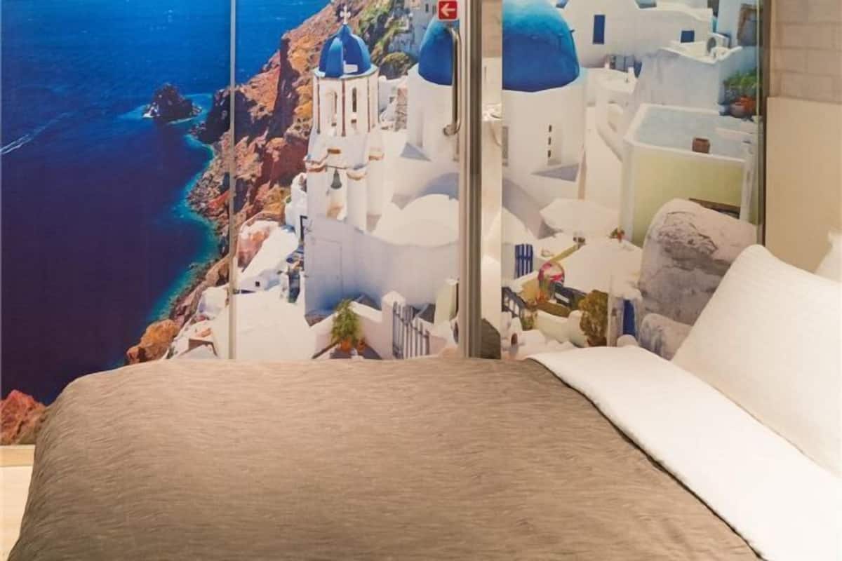 1 quarto, roupas de cama premium, individualmente decorados