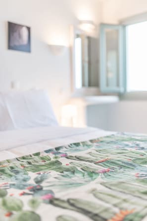 Quarto Duplo, vista para o oceano | Cofre no quarto, secretária, quartos insonorizados