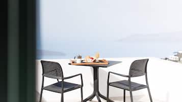 Quarto Duplo, vista para o oceano | Varanda