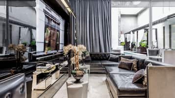 Sala de estar do lobby