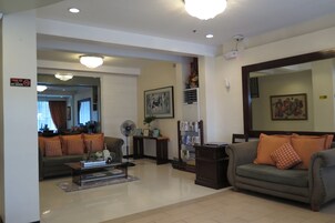 Sala de estar do lobby