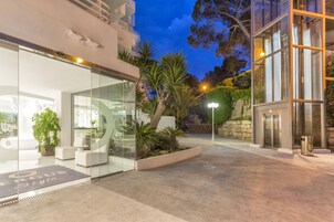 Entrada do alojamento