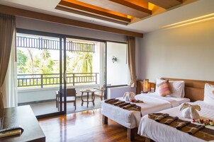 Quarto casal ou duplo superior | Frigobar, cofres nos quartos, escrivaninha, Wi-Fi de cortesia