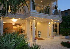 Entrada do alojamento