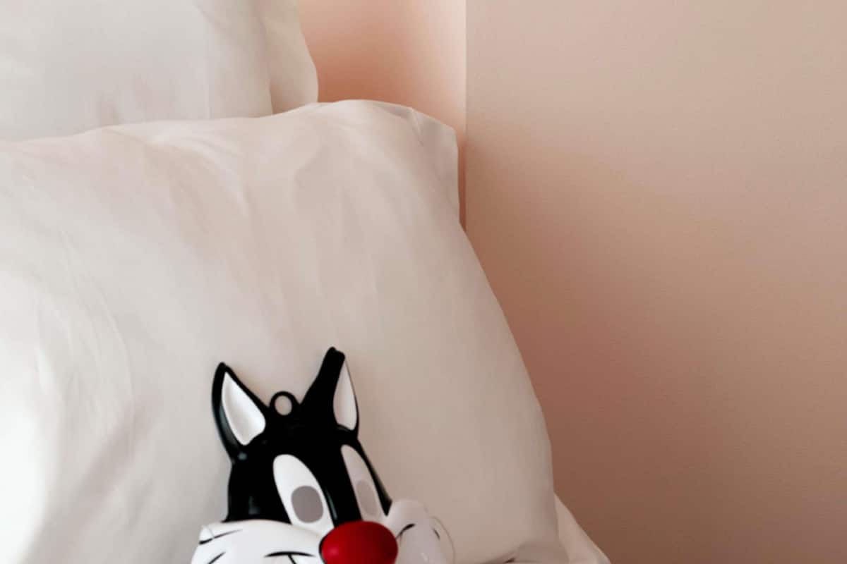 Roupas de cama premium, cofres nos quartos, escrivaninha