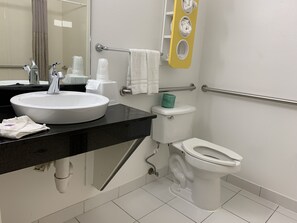 Casa de banho acessível para cadeiras de rodas