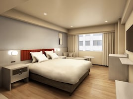 Quarto Standard, não fumadores (King) | Roupa de alta qualidade, cofre no quarto, secretária 