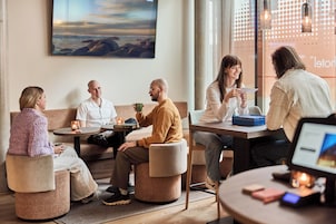 Sala de estar do lobby