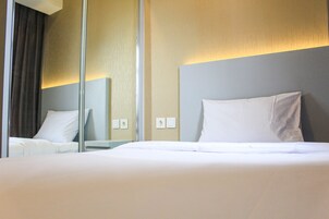 2 quartos, Wi-Fi de cortesia, roupa de cama